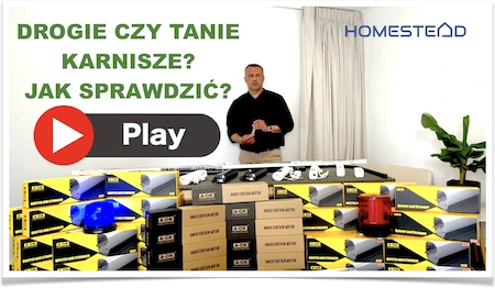 Karnisz elektryczny na wymiar AM75 RF WiFi, Zigbee, 5w